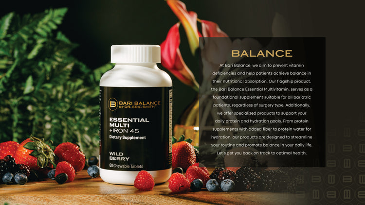 Bari Balance By Dr. Eric Smith | Bariatric Vitamins and Supplements